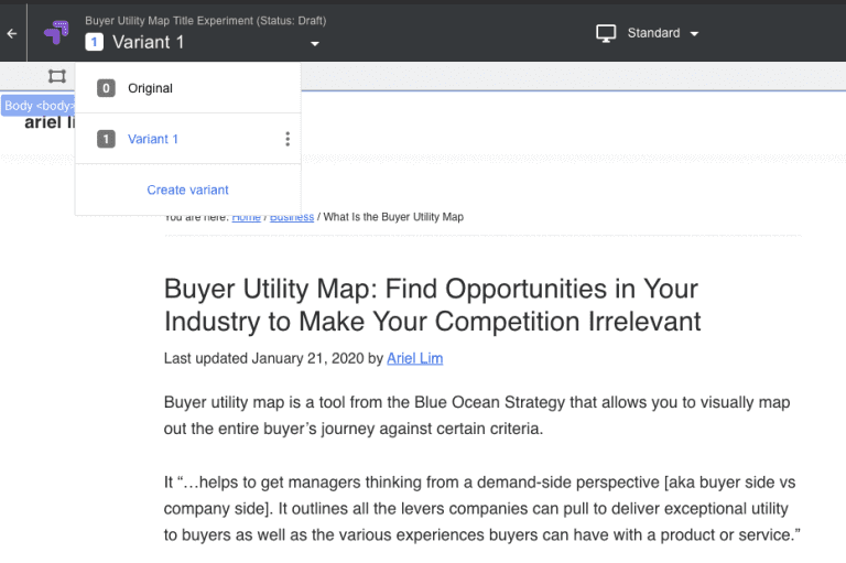 How to Use Google Optimize: Setup, Install, Test, Analyze, and ...